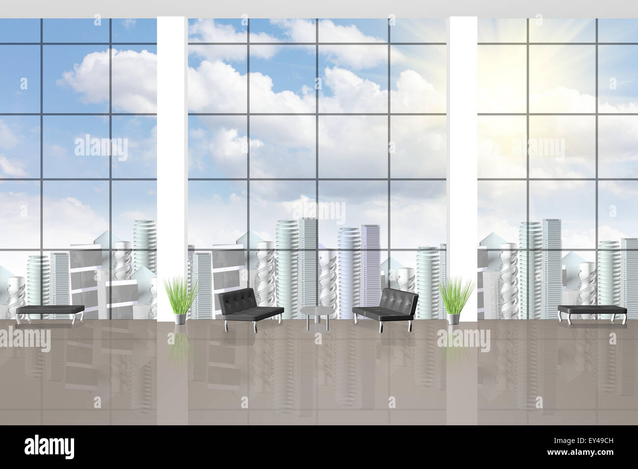 Interior of a waiting room Stock Photo - Alamy