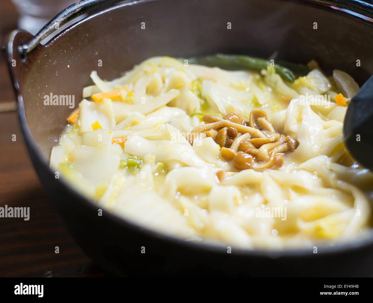 closeup japanese ramen noodle Stock Photo - Alamy