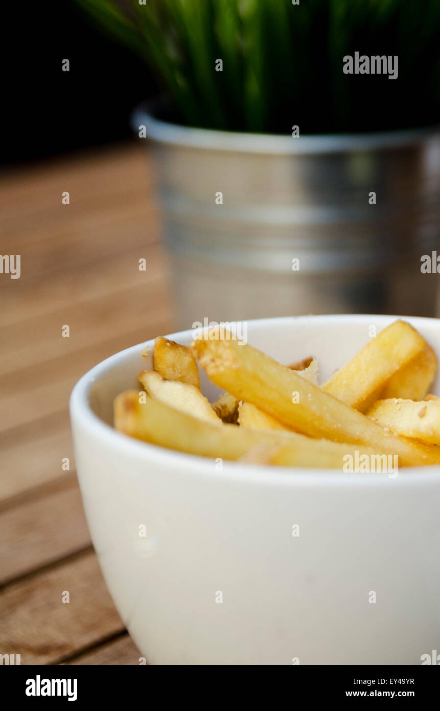Fries bowl hi-res stock photography and images - Alamy