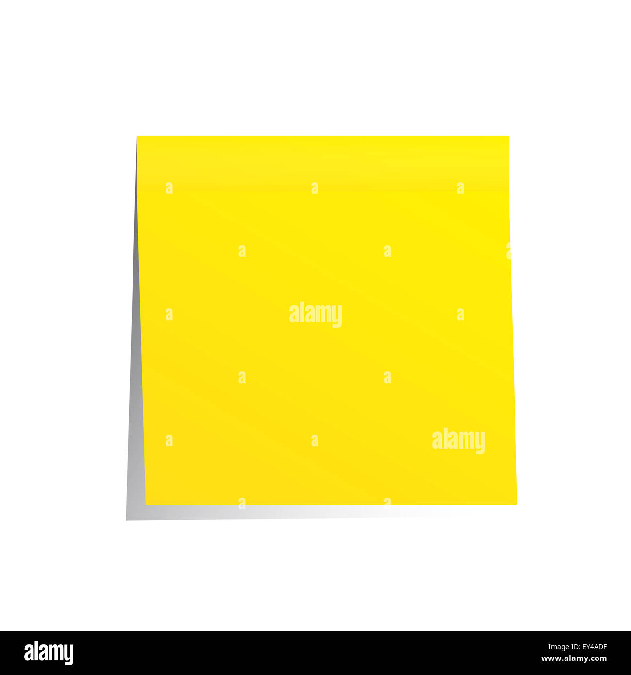 yellow post it note Stock Photo - Alamy