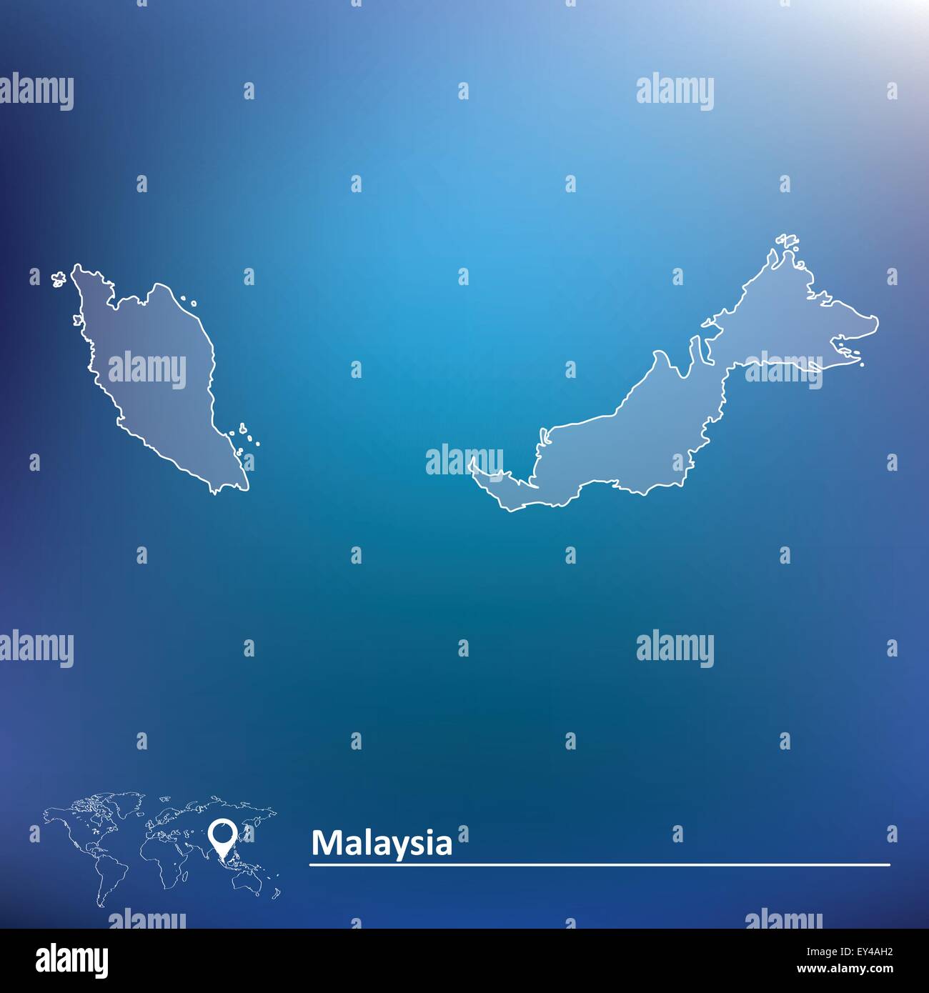 Vector Maps Of Malaysia: Malaysia Map Download – XEVZE