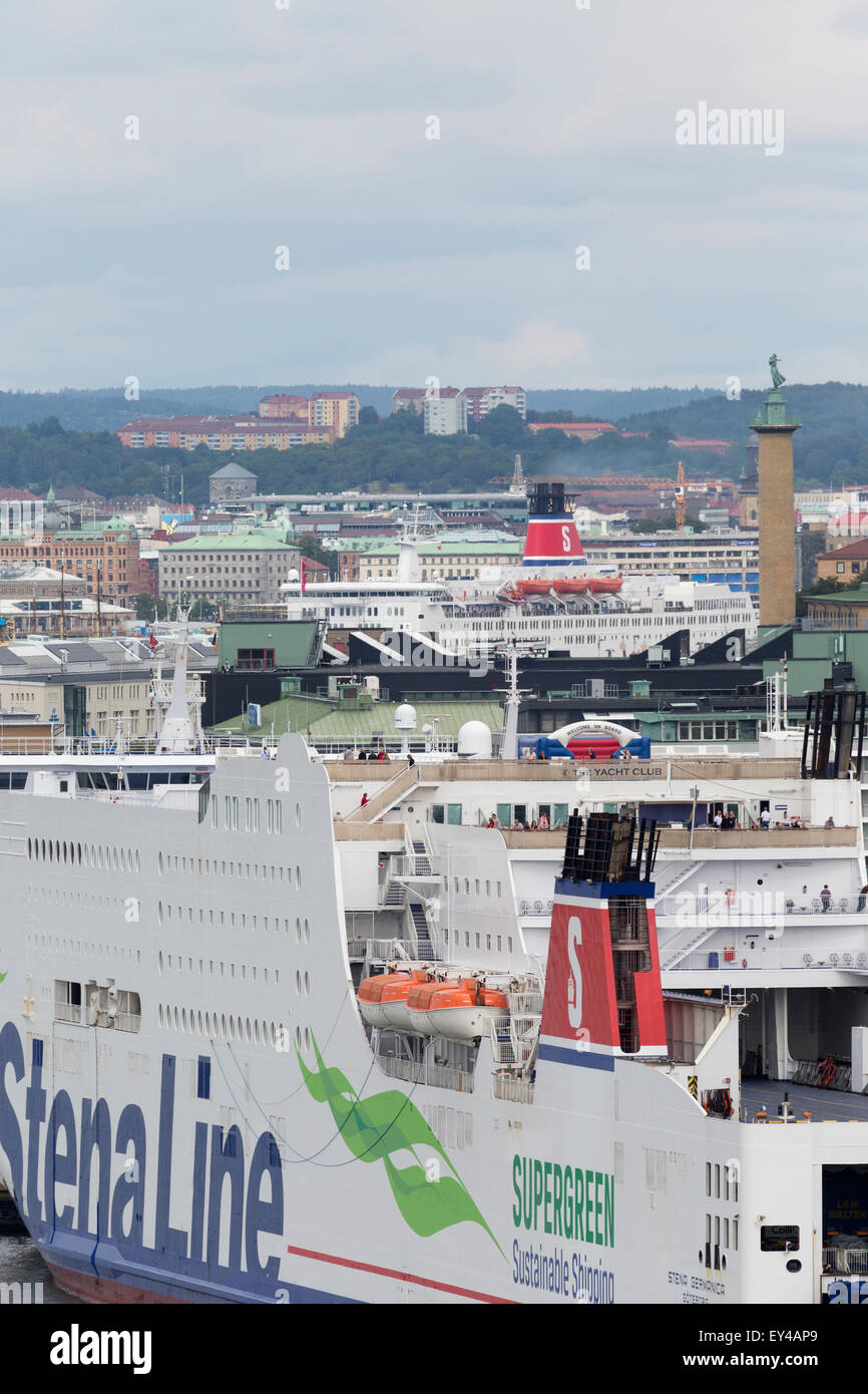 Stena ferries at Gothenburg Stock Photo - Alamy