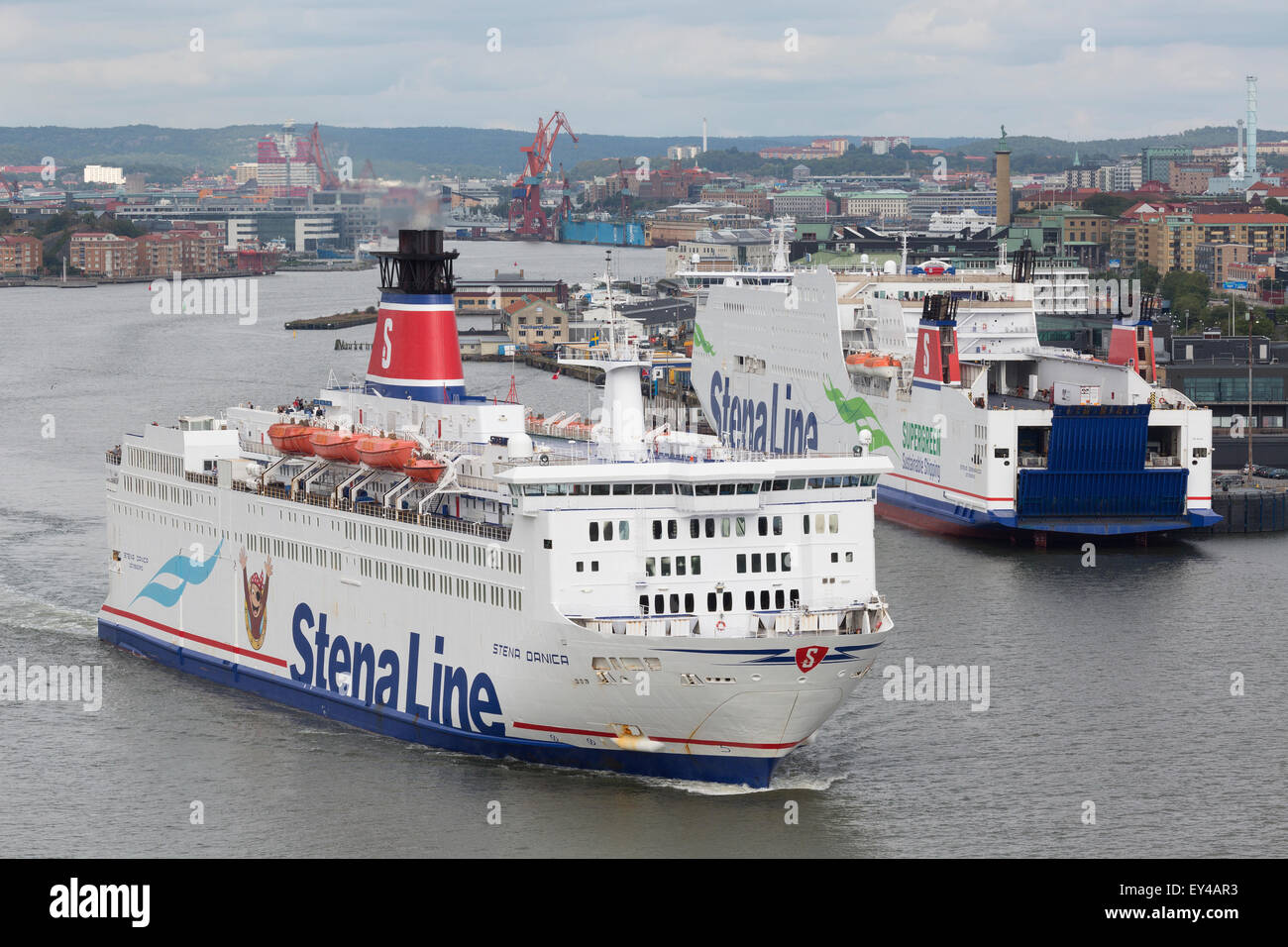 Stena Danica at Gothenburg Stock Photo - Alamy