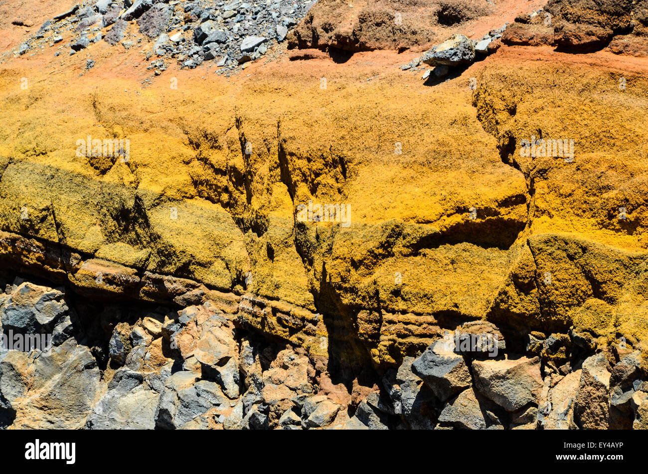 Dry Hardened Volcanic Lava Stock Photo - Alamy