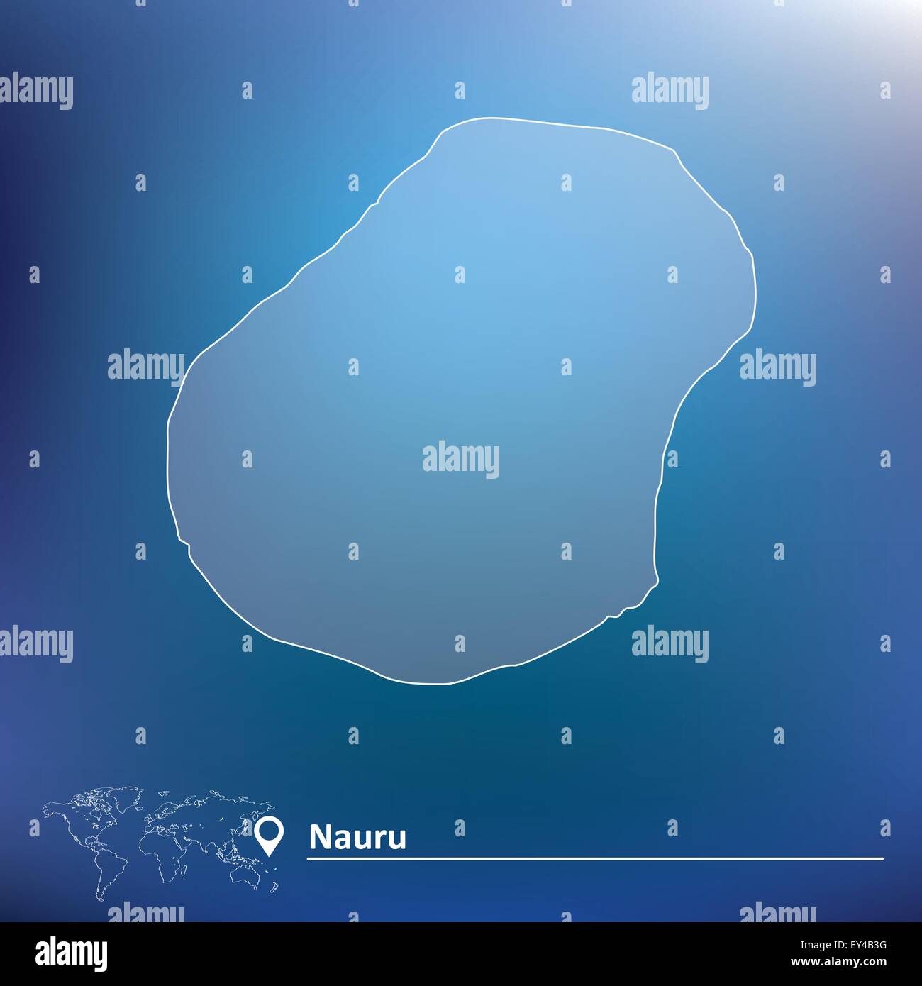 Map of nauru hi-res stock photography and images - Alamy