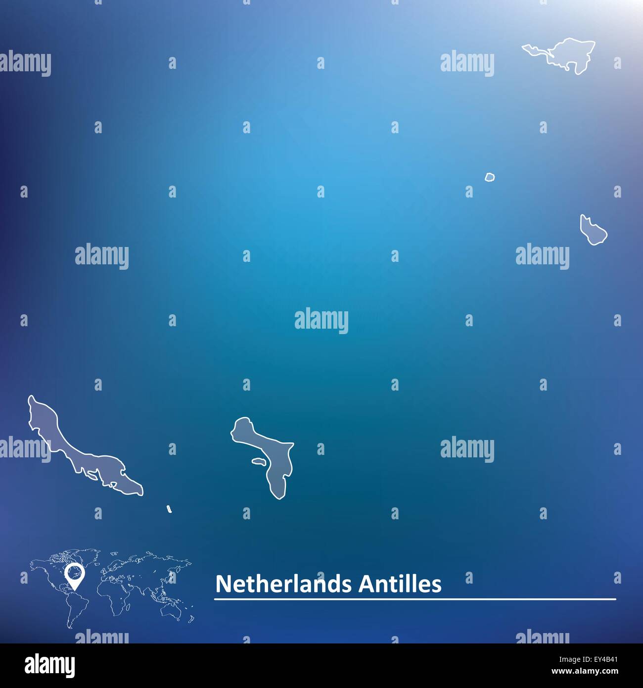 Map of antilles hi-res stock photography and images - Alamy