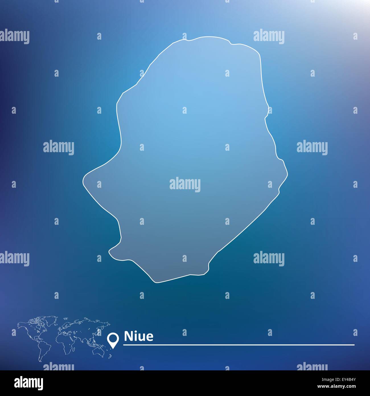 Political Simple Map Of Niue, 59% OFF | www.micoope.com.gt
