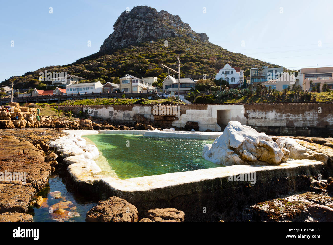 Wooley's tidal pool salt water swimming pool between Fish Hoek and Kalk ...