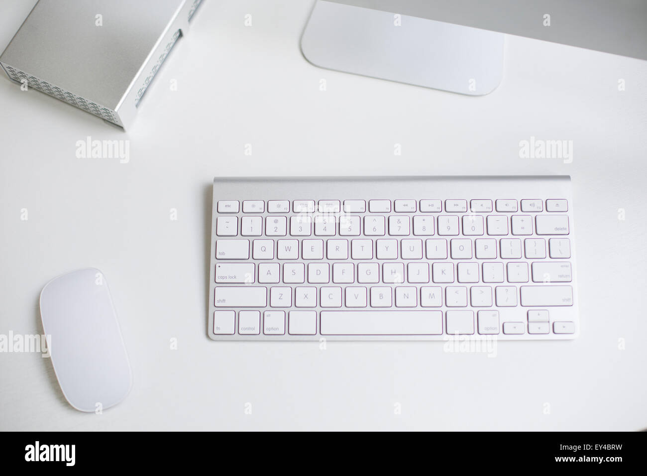 Computer keyboard and computer mouse Stock Photo - Alamy