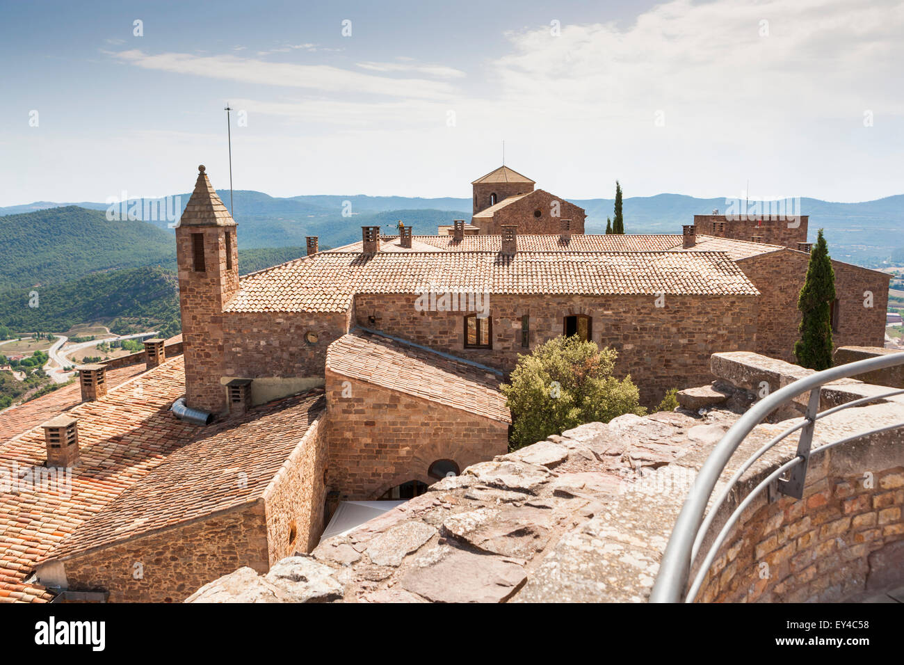 Castle of Cardona Stock Photo - Alamy
