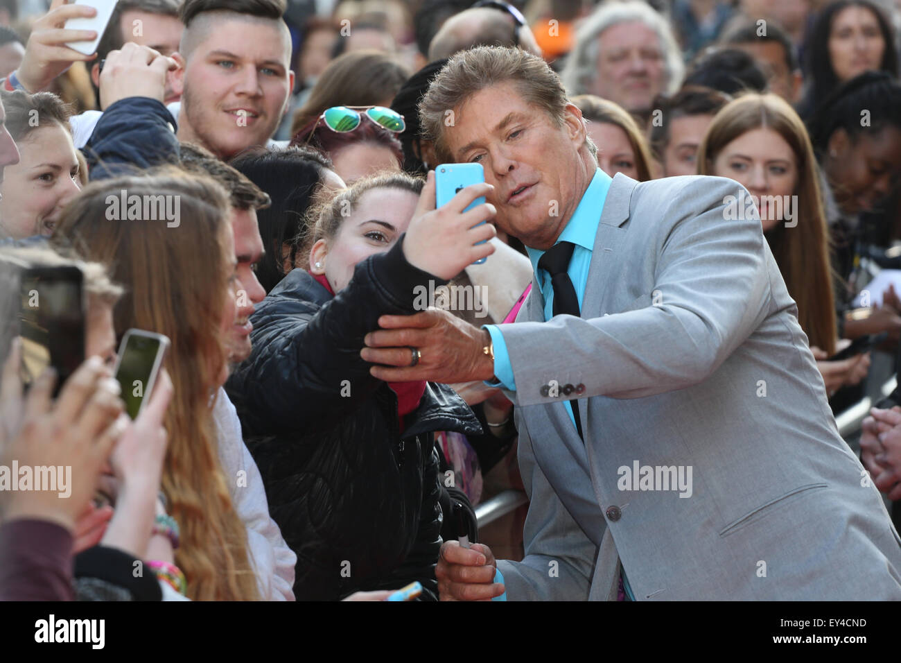 Premiere for David Hasselhoff’s new TV series ‘Hoff the Record ...