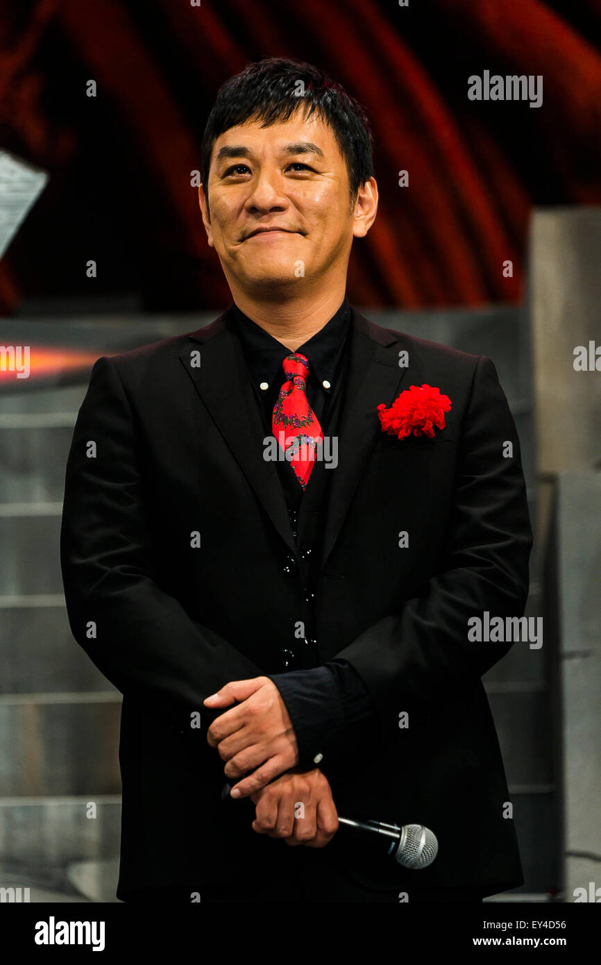 Tokyo, Japan. 21st July, 2015. Actor Pierre Taki attends the Japan ...