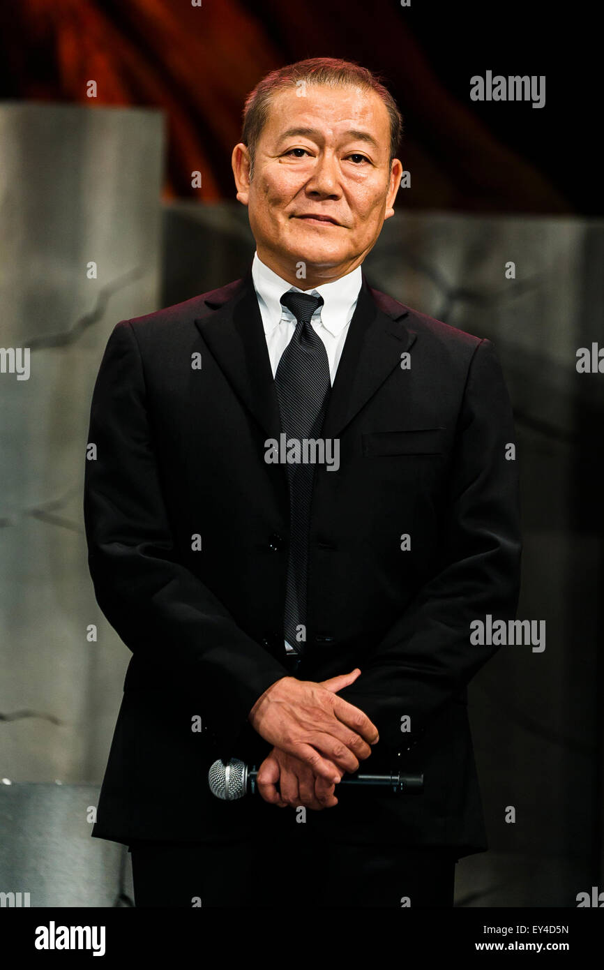 Tokyo, Japan. 21st July, 2015. Actor Jun Kunimura attends the Japan ...