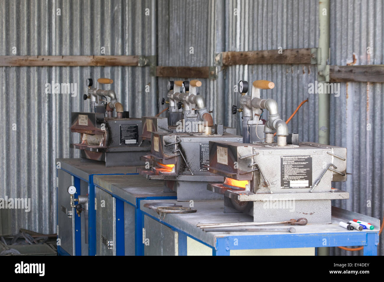 The Competitor, Two Door Model Blacksmiths portable Gas Forge Stock ...