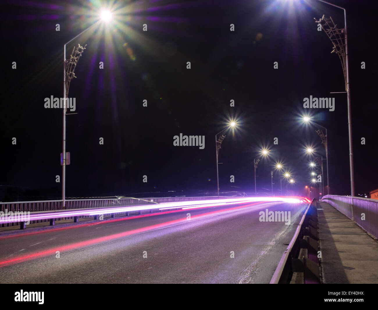 Road bridge flyover street light hi-res stock photography and images ...