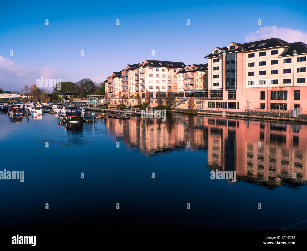 Athlone bridge and river at day time Stock Photo - Alamy