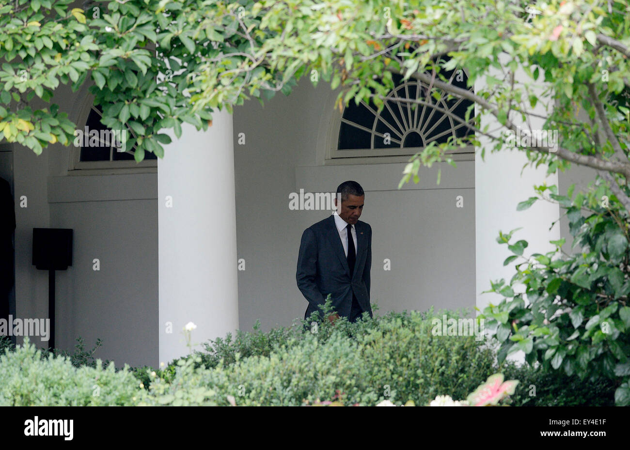 Washington, DC. 17th July, 2015. United States President Barack Obama ...