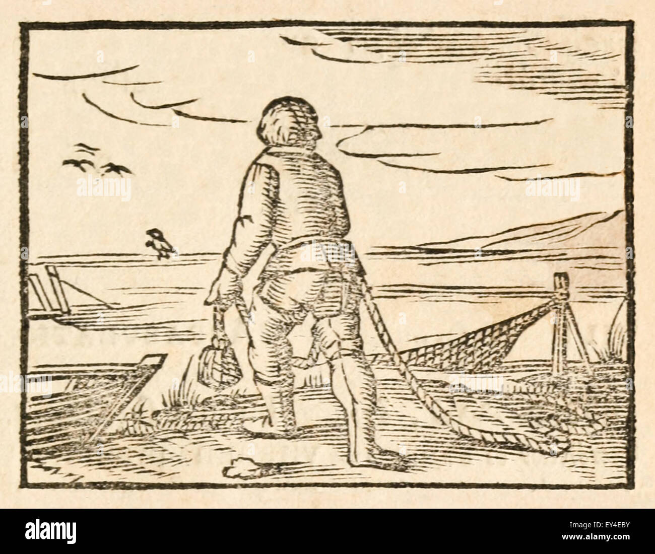 'The Fisherman and the Little Fish' fable by Aesop (circa 600BC). A ...