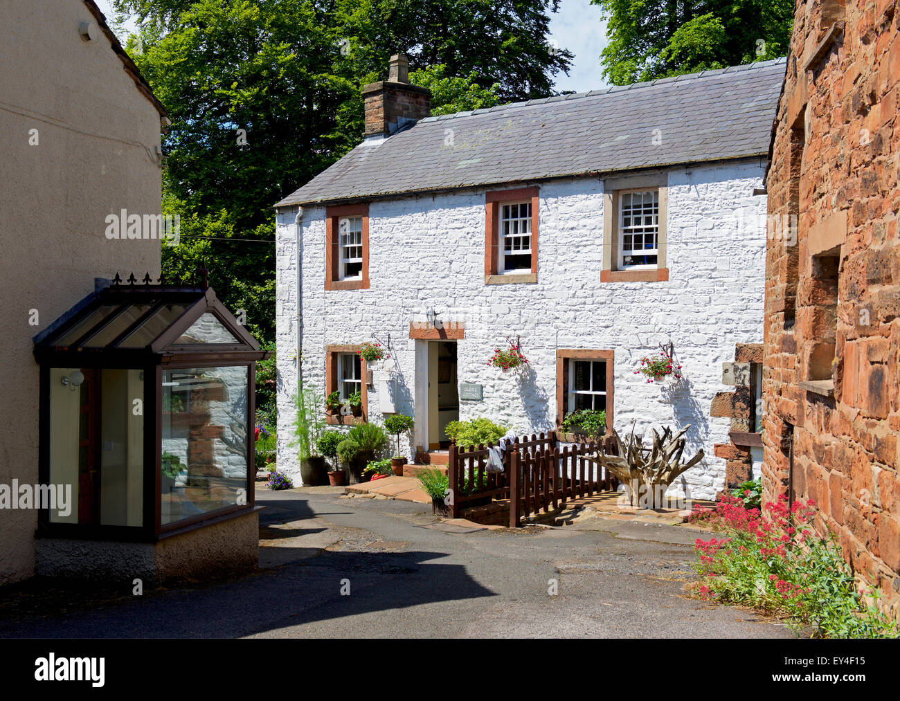 Kirkoswald Eden Valley Cumbria England High Resolution Stock ...
