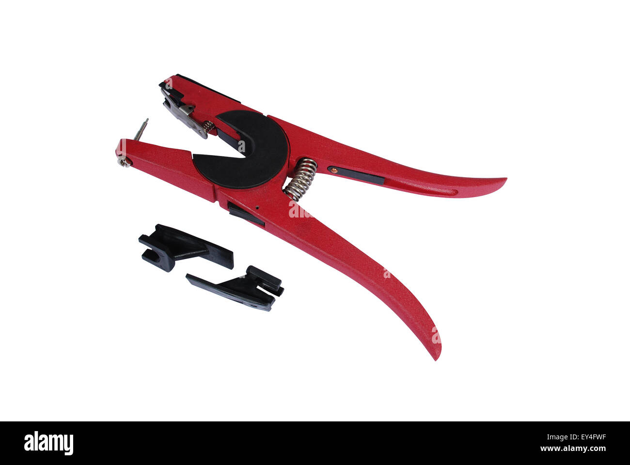 Special tools for veterinarians.Pliers for piercing and install tags on ...