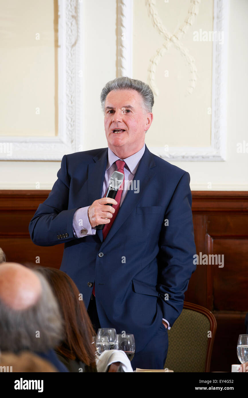 Jerry White at the Oldie Literary Lunch 21/07/16 Stock Photo - Alamy