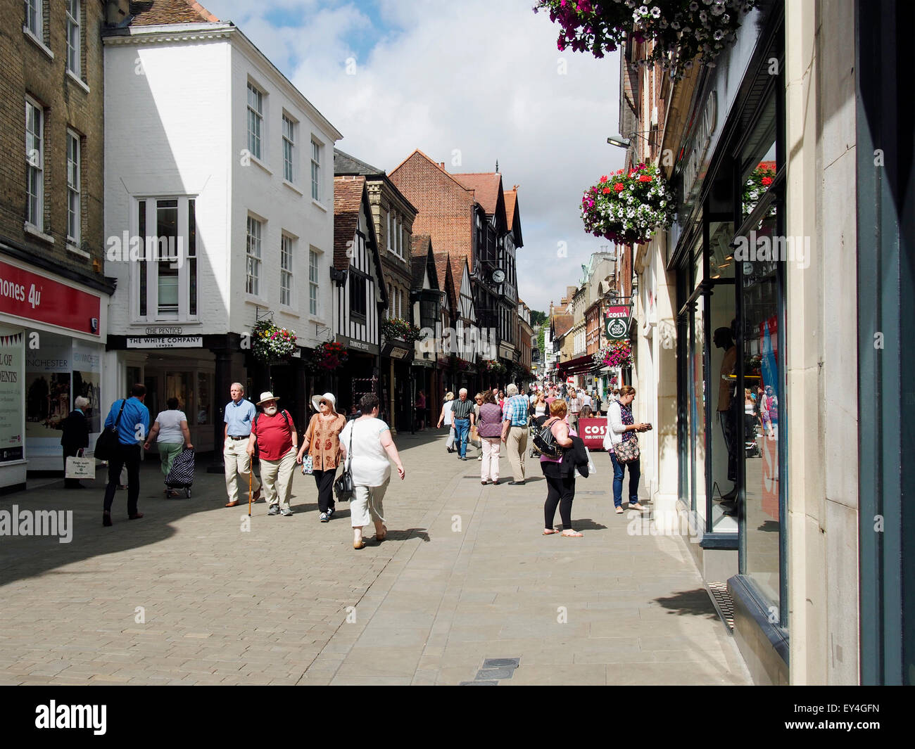 Winchester town centre hi-res stock photography and images - Alamy