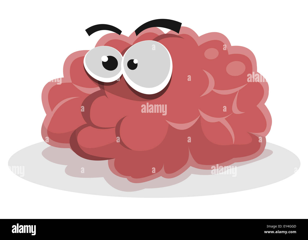 Cartoon brain hi-res stock photography and images - Alamy