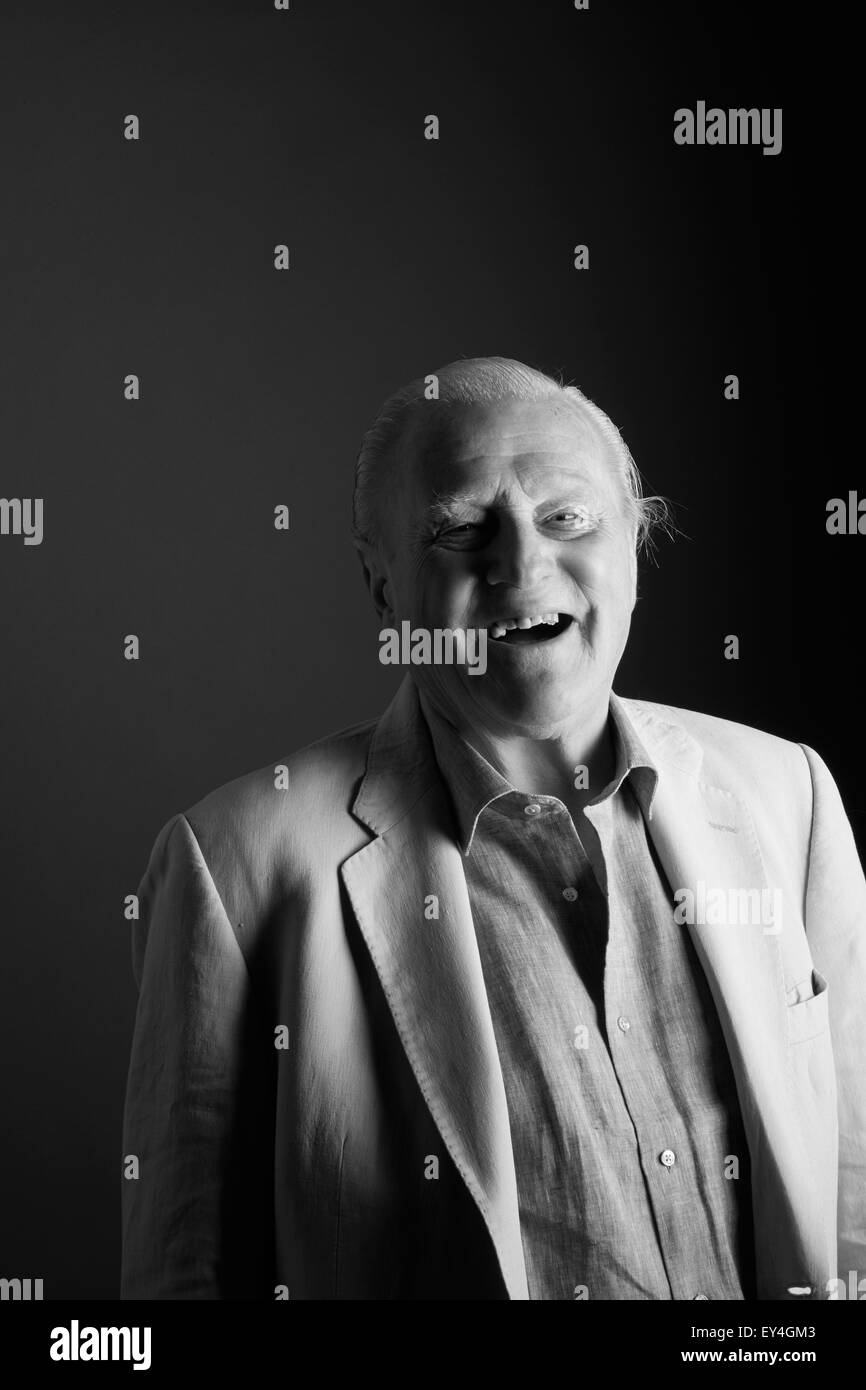 John Julius Norwich at the Oldie Literary Lunch 21/07/15 Stock Photo ...