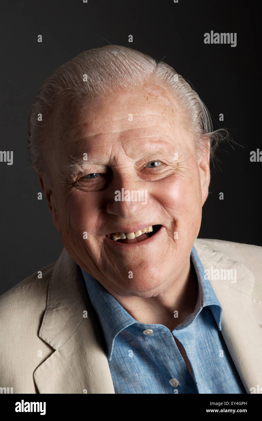 John Julius Norwich at the Oldie Literary Lunch 21/07/15 Stock Photo ...