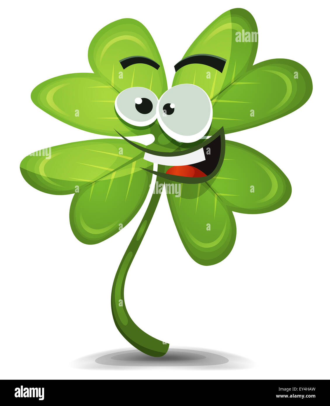 Four leaf clover shamrock hi-res stock photography and images - Alamy