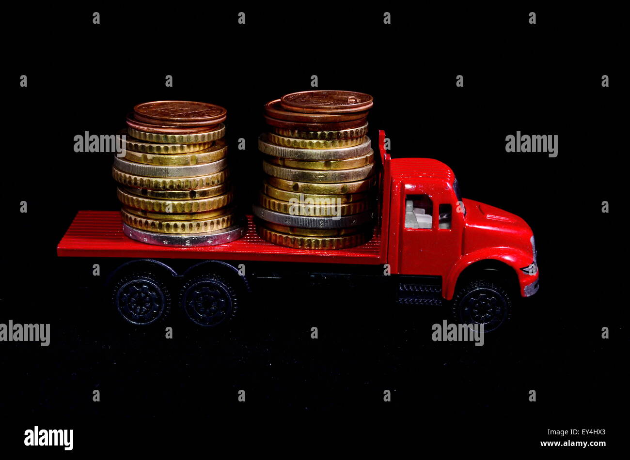 Transportation of Money Stock Photo - Alamy
