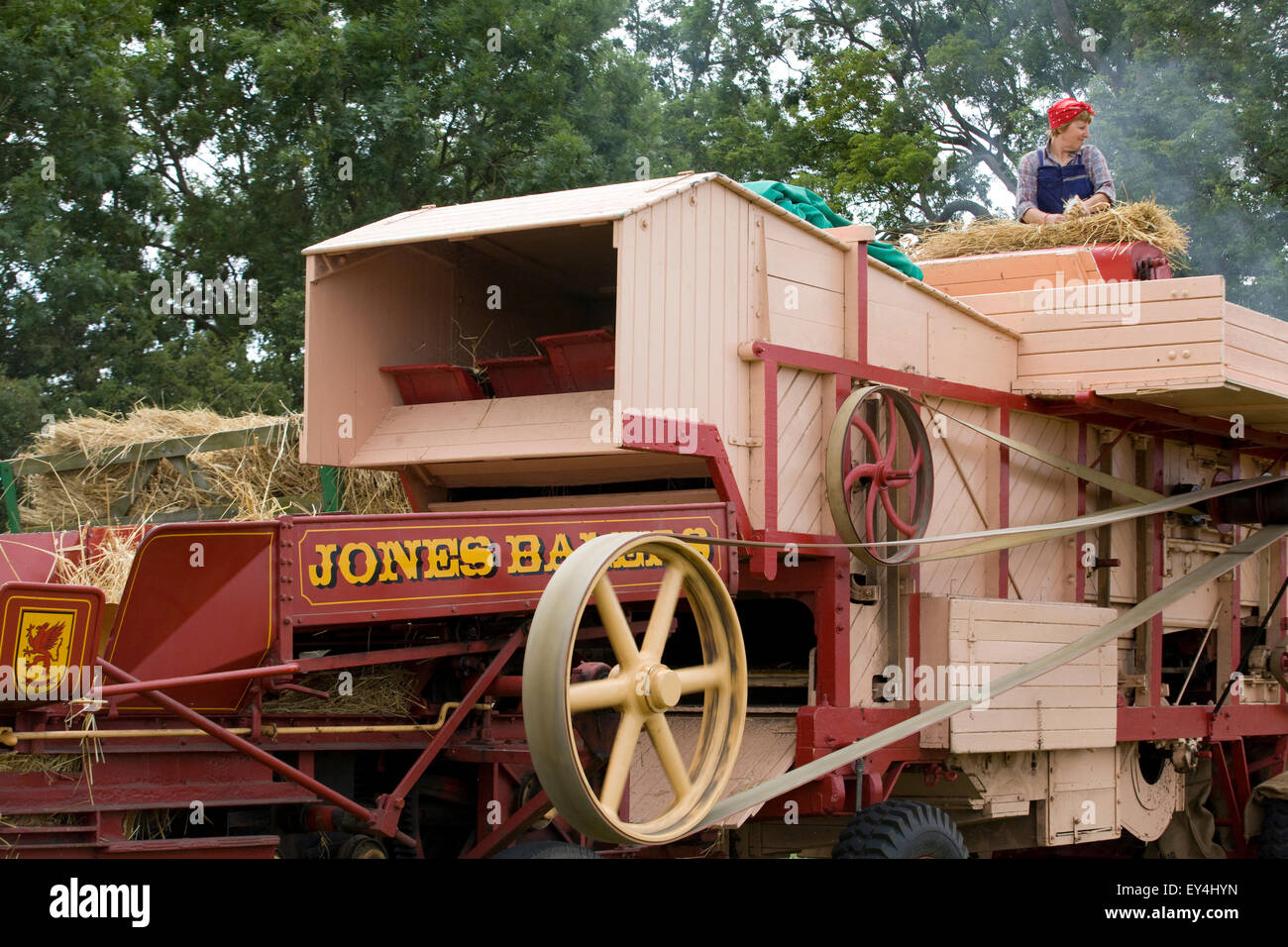 Traditional hay thresher hi-res stock photography and images - Alamy