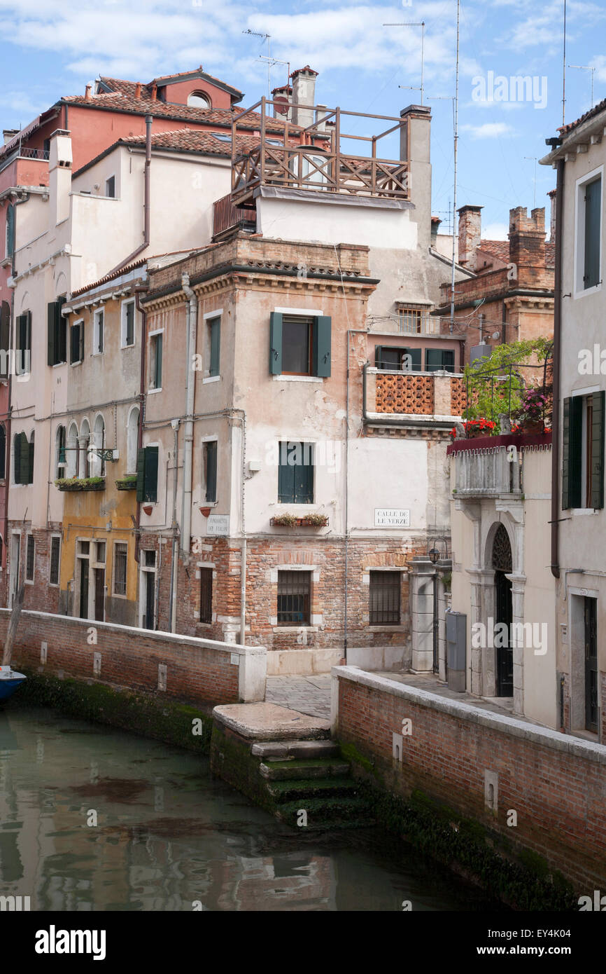 Street Corner in Venice, Italy Stock Photo - Alamy