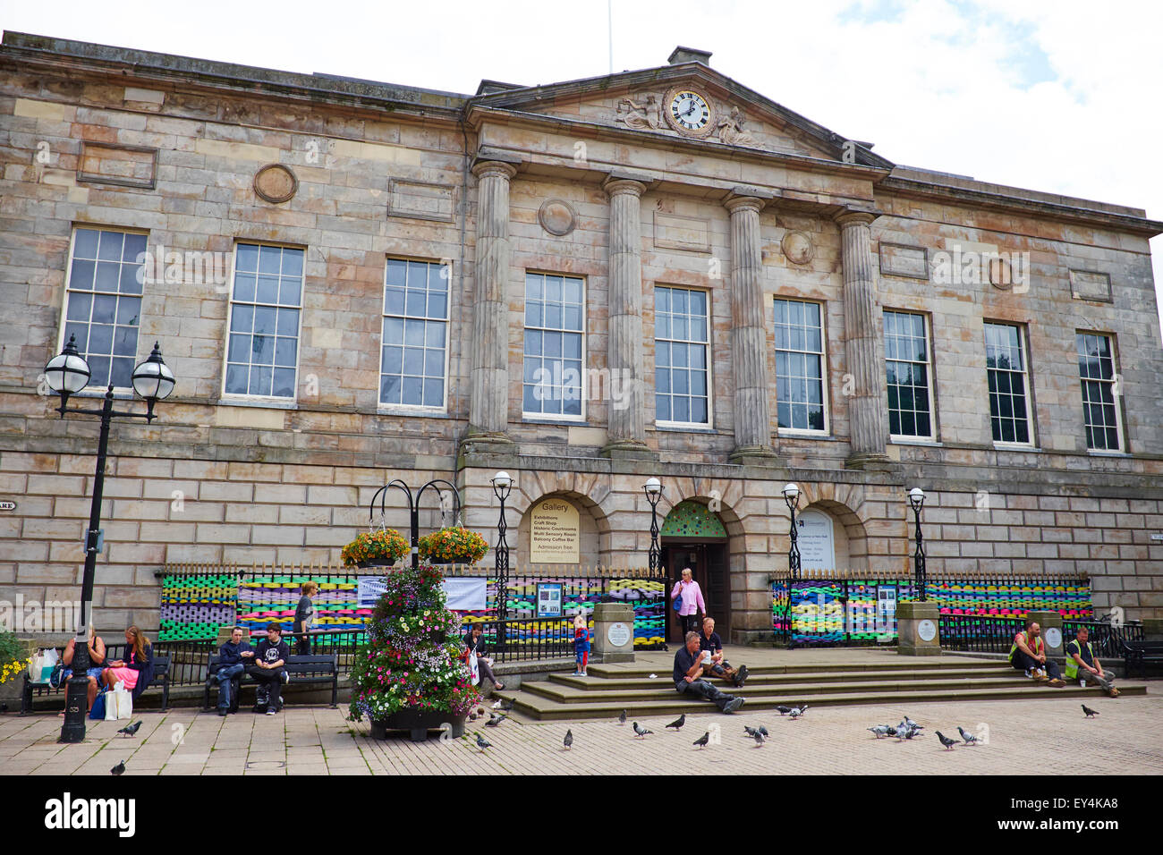 Shire Hall Market Square Stafford Staffordshire UK Stock Photo - Alamy