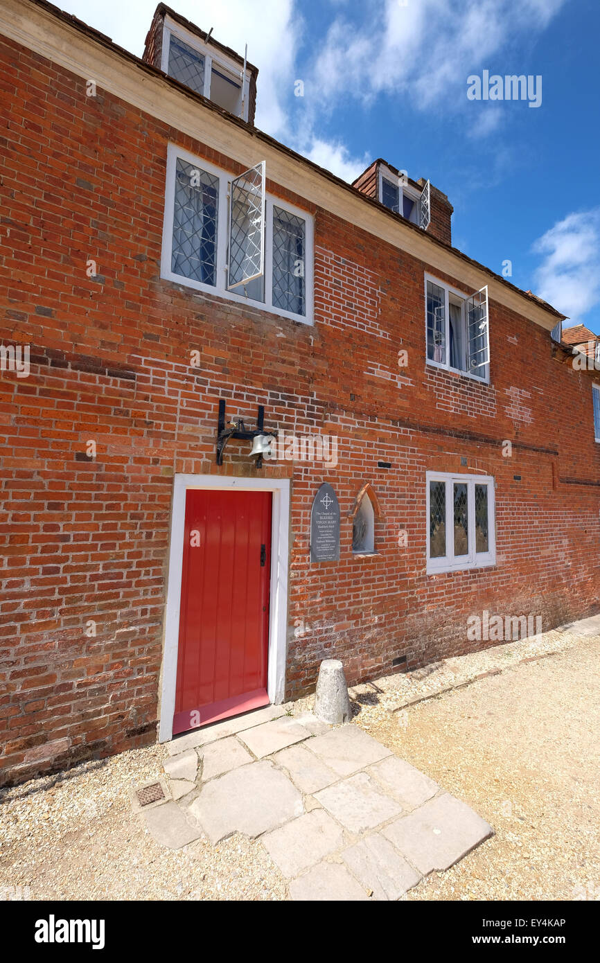Chaple of the Blessed Virgin Mary, Buckler's Hard village in the New ...