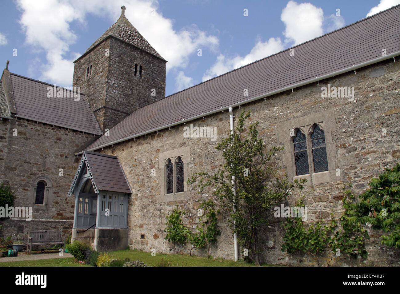 St Seiriols Priory Church Penmon Anglesey North Wales Stock Photo - Alamy