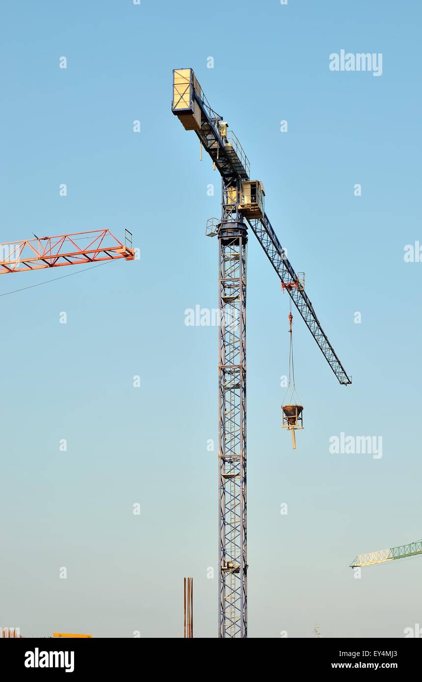 Construction lifting crane hi-res stock photography and images - Alamy