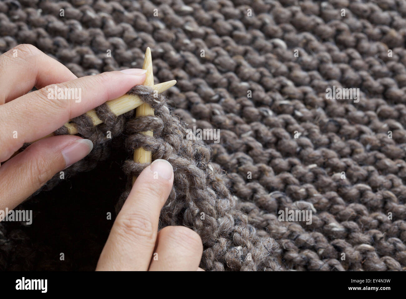 Super chunky yarn hi-res stock photography and images - Alamy