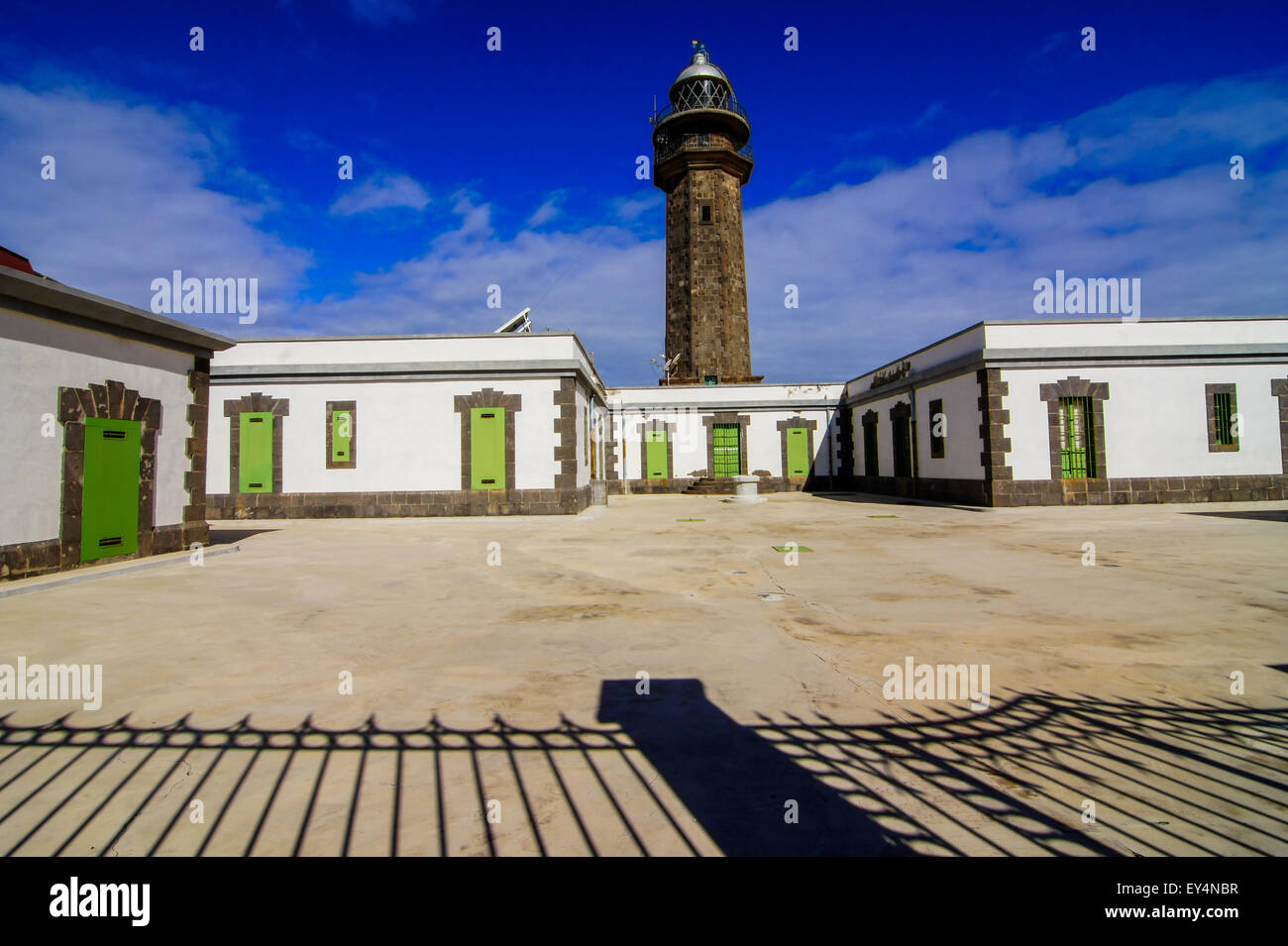 Lighthouse Faro de Orchilla Stock Photo - Alamy