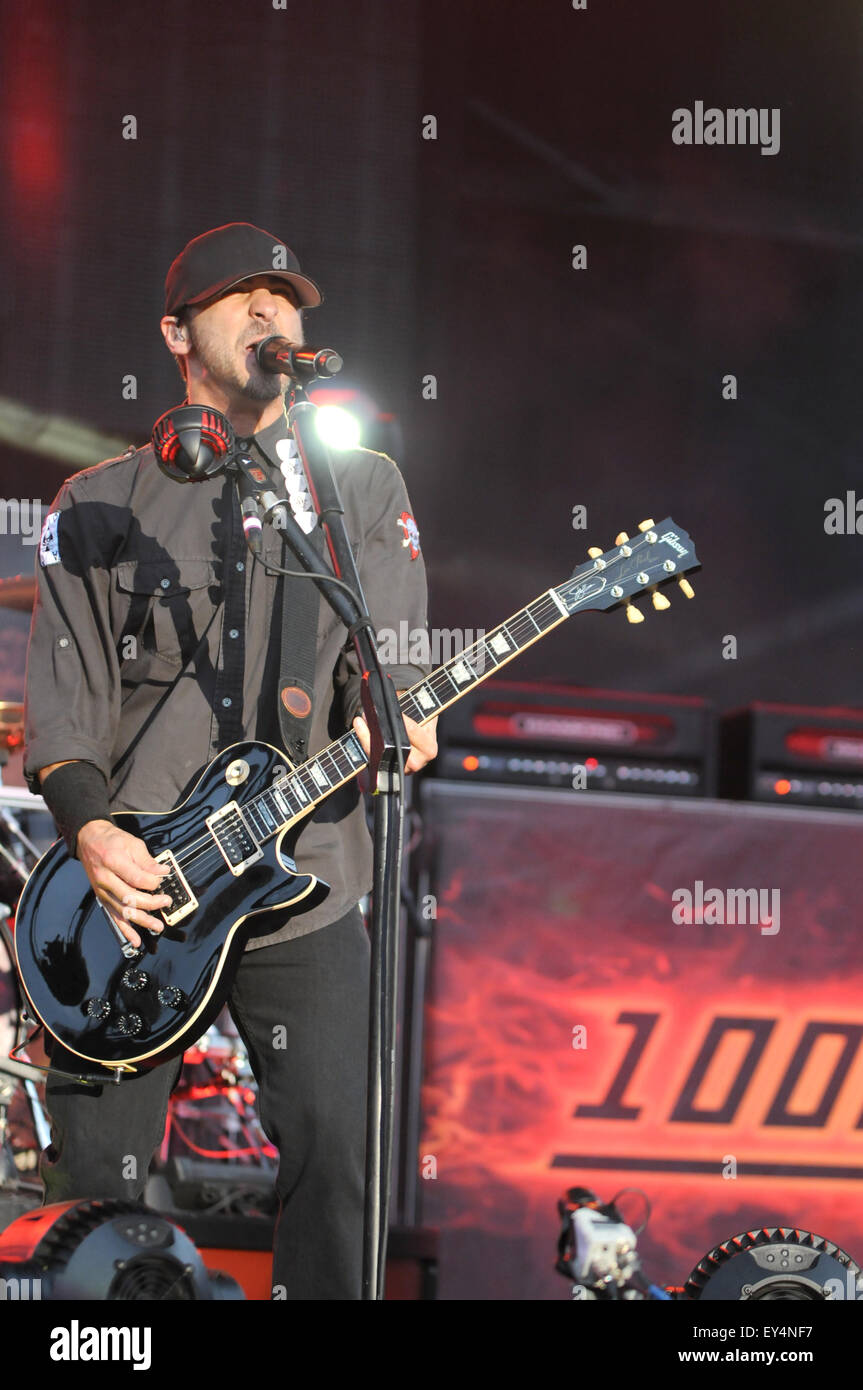 Rock on the Range Heavy Metal Music Festival at Mapfire Stadium in ...