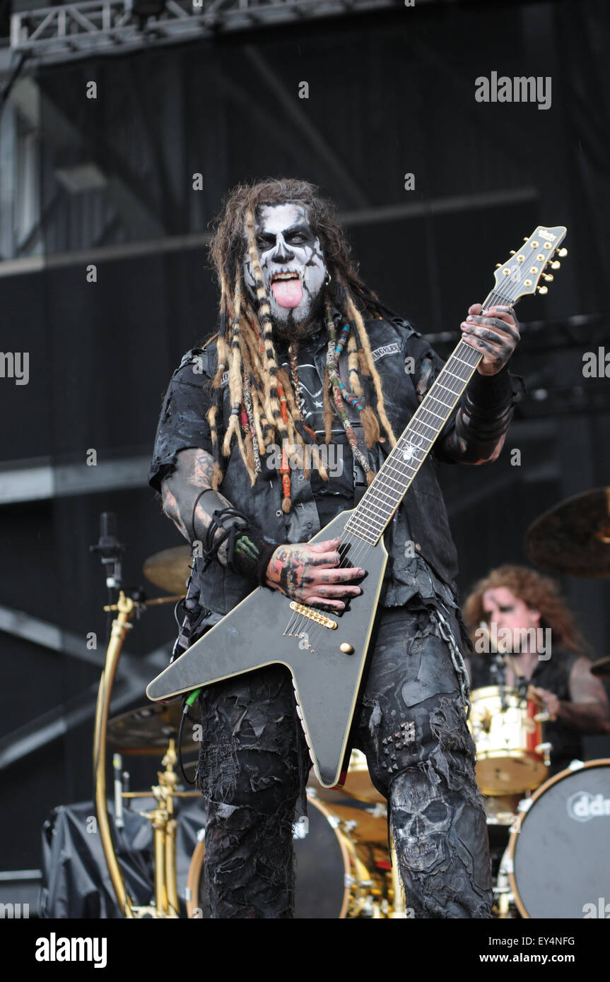Rock on the Range Heavy Metal Music Festival at Mapfire Stadium in ...