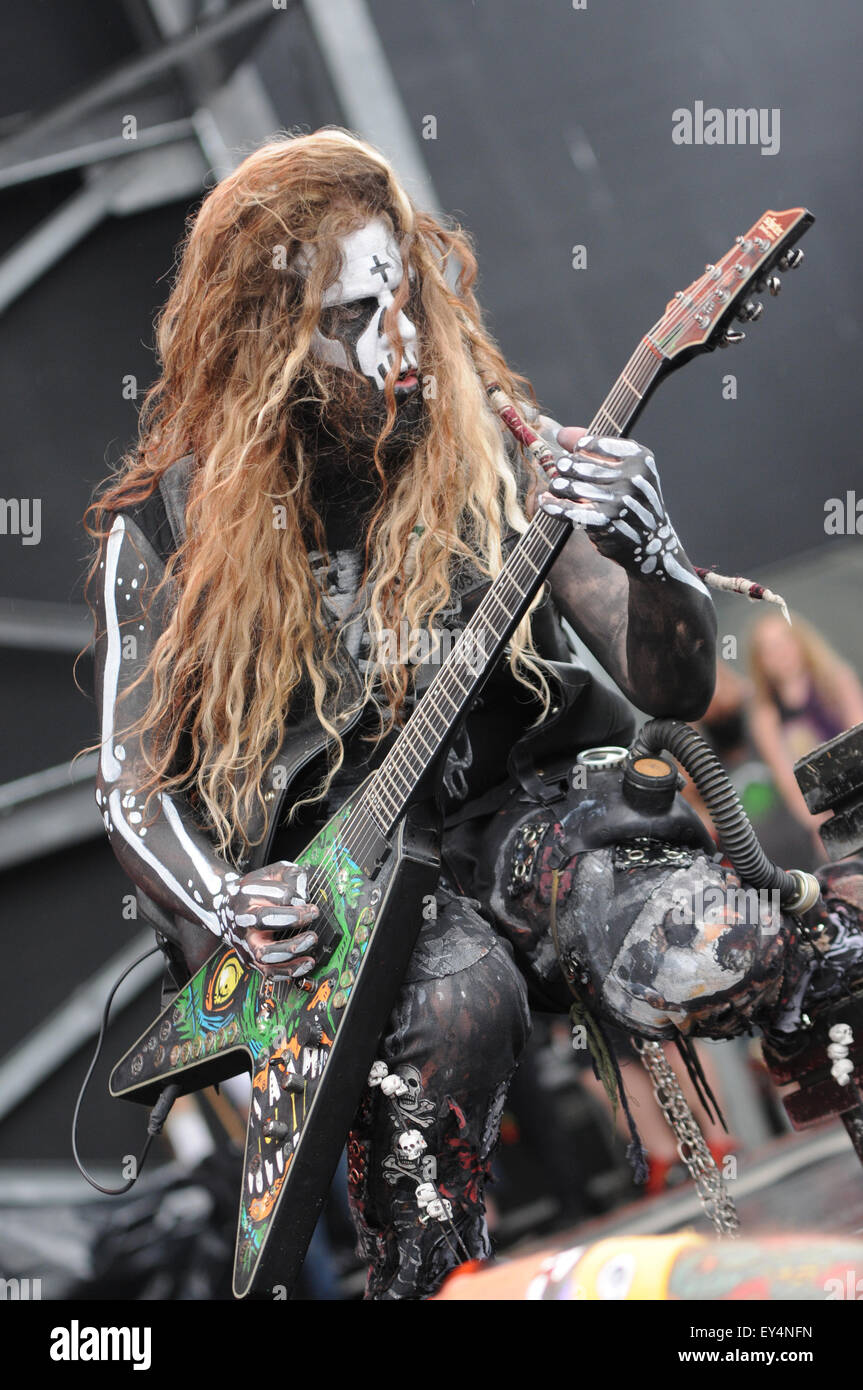 Rock on the Range Heavy Metal Music Festival at Mapfire Stadium in ...