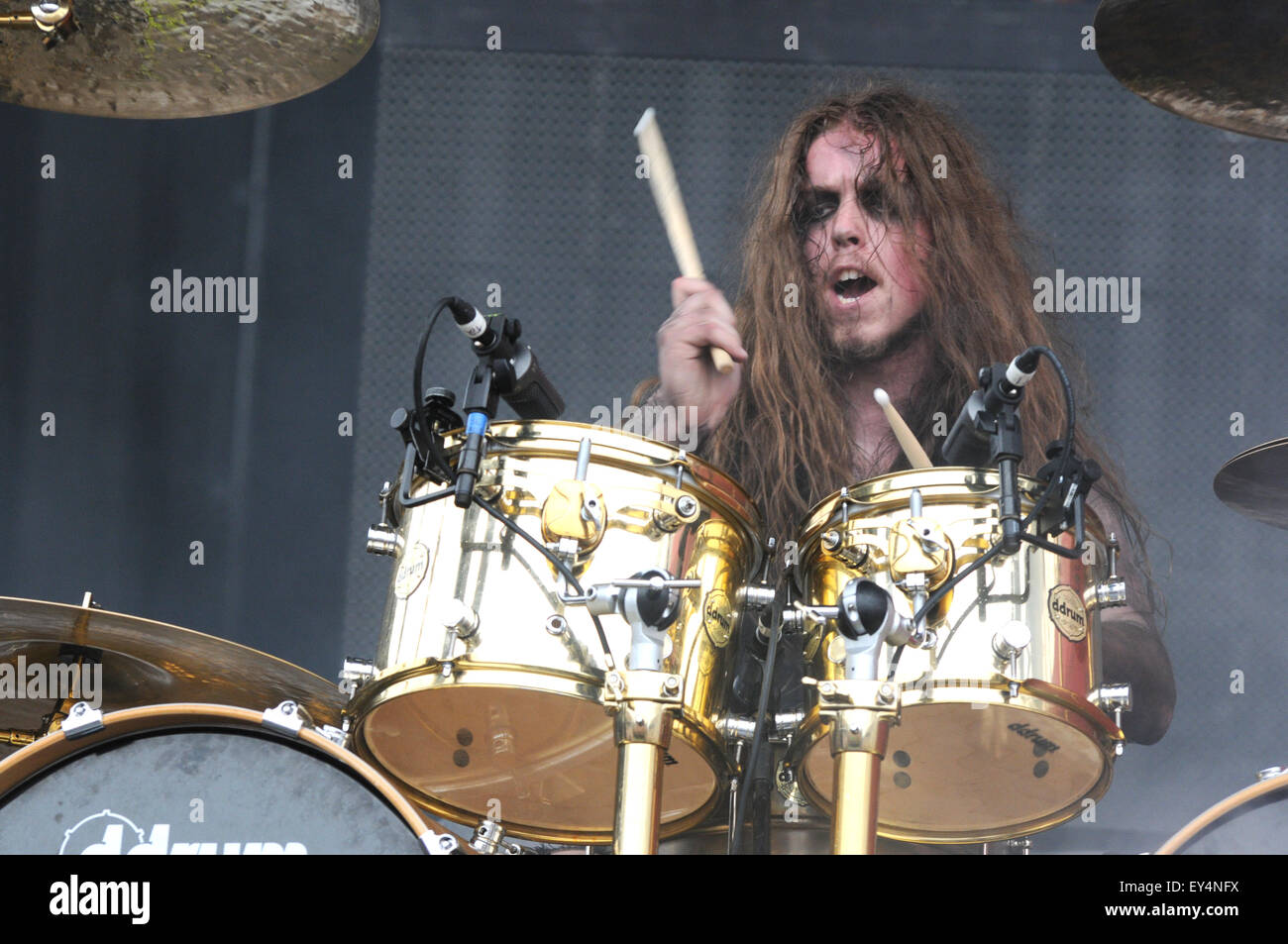 Rock on the Range Heavy Metal Music Festival at Mapfire Stadium in ...