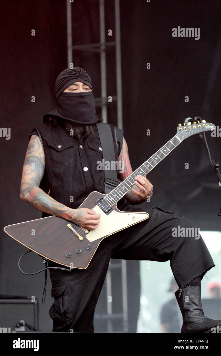Rock on the Range Heavy Metal Music Festival at Mapfire Stadium in ...
