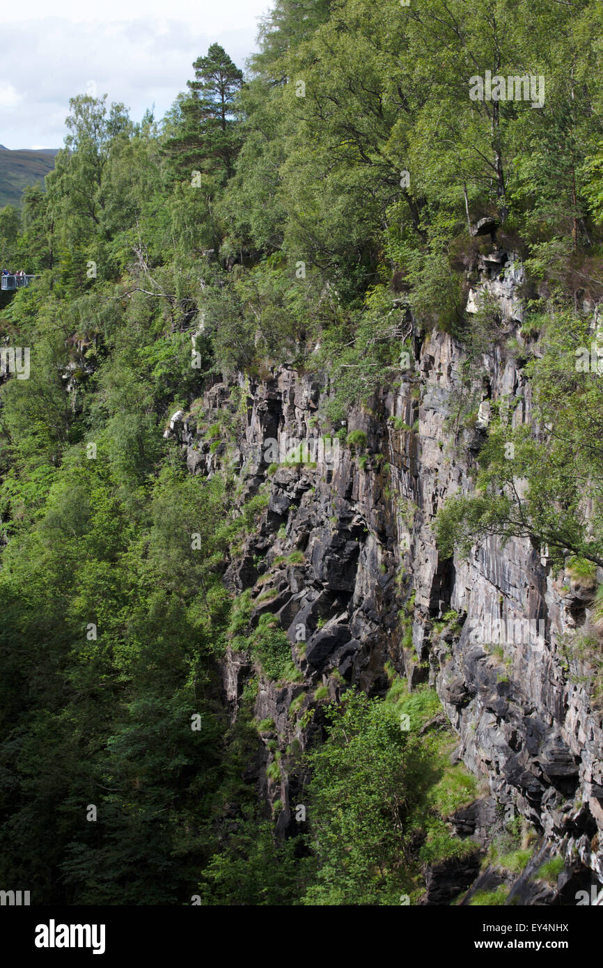 Corrieshalloch gorge near ullapool highlands hi-res stock photography ...