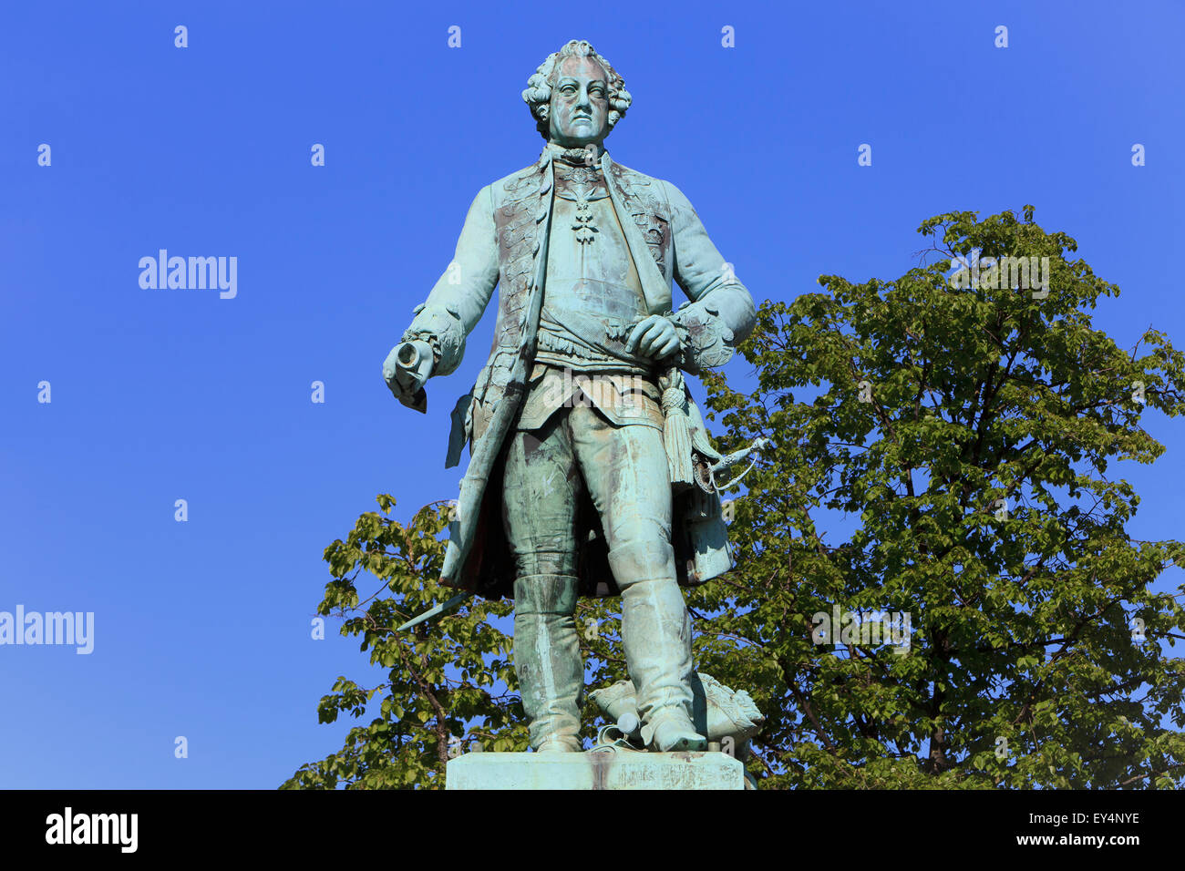 Statue of Prince Charles Alexander of Lorraine, governor-general of the ...