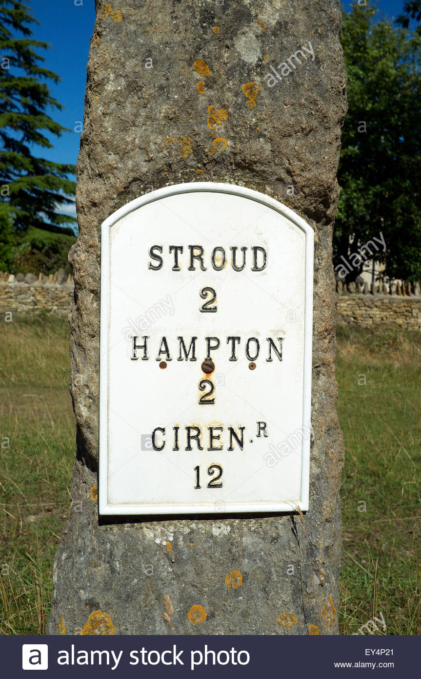 Stone Milestone Marker High Resolution Stock Photography and Images - Alamy