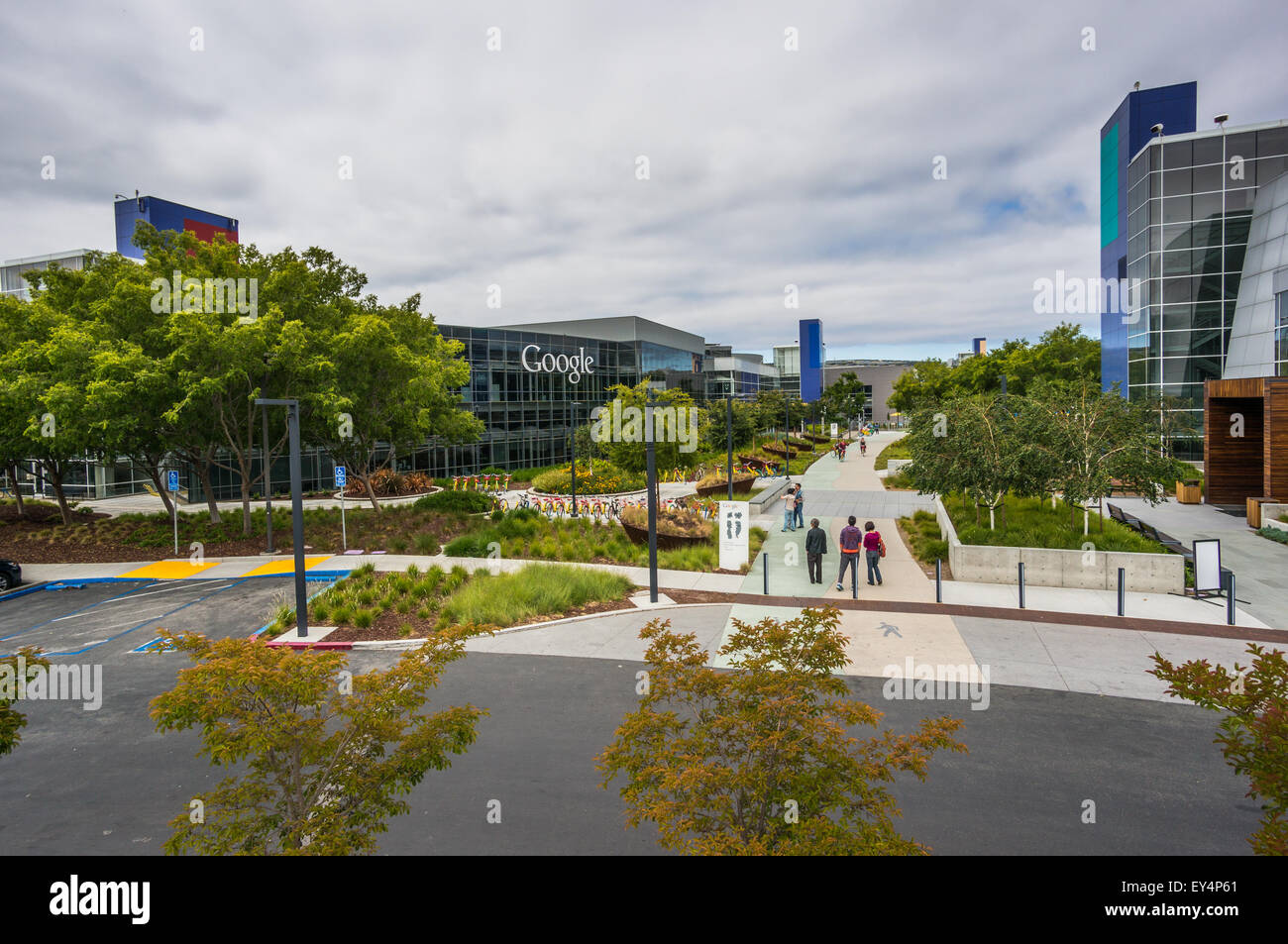 Google Mountain View, Silicon Valley (Editorial Use Only Stock Photo ...