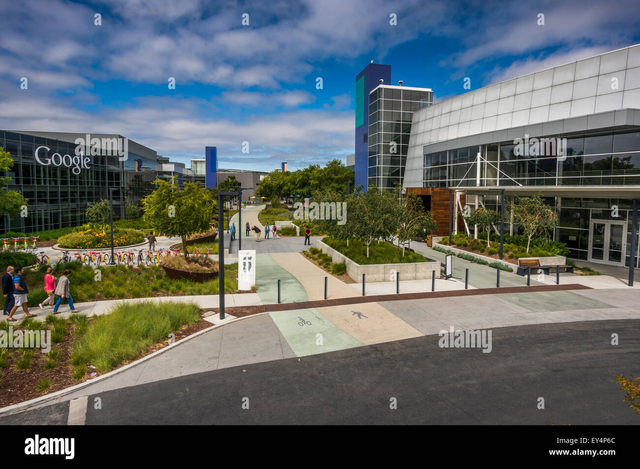Google Mountain View, Silicon Valley (Editorial Use Only Stock Photo ...