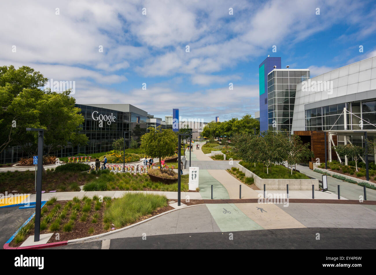 Google Mountain View, Silicon Valley (Editorial Use Only Stock Photo ...
